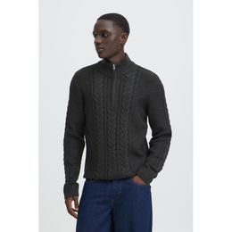 Blend Herren Stehkragenpullover &raquo;BHBASIM HALF ZIPP&laquo; Baumwollmischung, regular fit XXL