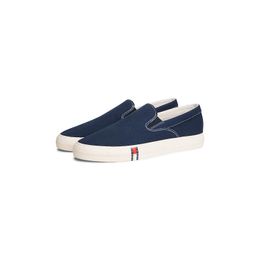Tommy Jeans Herren Slipper &raquo;ARCHIVE VULC. Y2K SLIP ON&laquo; Freizeitschuh, Halbschuh, Slipper mit beidseitigem Stretcheinsatz blau 46