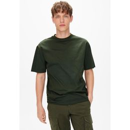 Only & Sons Only & Sons Herren ONLY & SONS T-Shirt &raquo;ONSFRED LIFE RLX SS TEE NOOS&laquo; gr&uuml;n XL