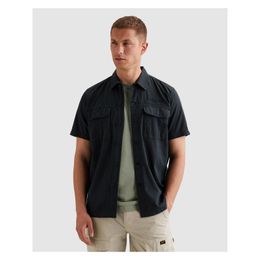 PME-Legend Pme Legend Herren PME LEGEND Kurzarmhemd &raquo;Short Sleeve Shirt Ctn Bedford garment dye&laquo; Garment dye- F&auml;rbung schwarz XL, N-Gr