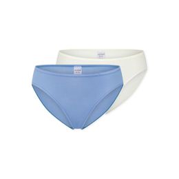 Schiesser Damen Taillenslip &raquo;Modal Essentials&laquo; Single Jersey, temperaturausgleichend blau 44
