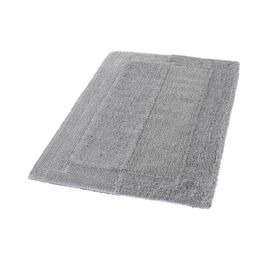 Kleine Wolke Badematte &raquo;Havanna, Badvorleger, Badezimmer Teppich&laquo; H&ouml;he 16 mm fu&szlig;bodenheizungsgeeignet Badteppich, Uni Farben, Hoch-Tief Effekt, mit Bord&uuml;re bunt 