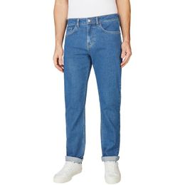 Pepe Jeans Herren Straight-Jeans &raquo;CASH&laquo; Regular Waist blau 34, L&auml;nge 32