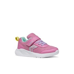 Geox M&auml;dchen Sneaker &raquo;J SPRINTYE GIRL&laquo; Slipper mit zus&auml;tzlcihem Klettverschluss, Gr&ouml;&szlig;enschablone zum Download pink 31