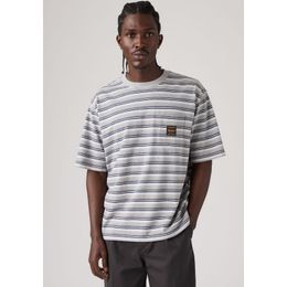 Levi's Levi's Herren T-Shirt &raquo;SS WORKWEAR PKT TEE&laquo; mit Brusttasche grau M