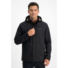 Vaude Herren Vaude Regenjacke f&uuml;r Outdoor- und Sportaktivit&auml;ten, sportlicher Stil schwarz 3XL