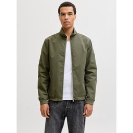 Jack & Jones Jack & Jones Herren Blouson &raquo;JJERUSH Stylisch, funktional, ideal f&uuml;r Herbst, pflegeleicht&laquo; ohne Kapuze mit stylischem Stehkragen L