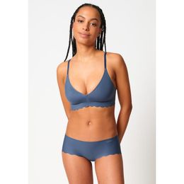 Skiny Damen Soft-BH &raquo;Micro Essentials&laquo; herausnehmbare Pads, V-Ausschnitt, Unsichtbar-Effekt, mit Bogenkante 44, Cup C/D