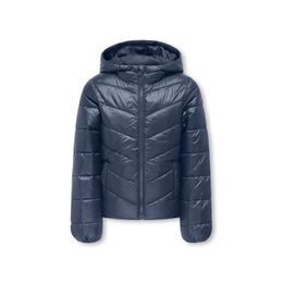 Kids Only M&auml;dchen KIDS Only Steppjacke &raquo;KOGKAJSA LIGHTWEIGHT QUILT HOOD JKT OTW&laquo; mit Kapuze mit Kapuze blau 116