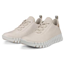 Ecco Damen Slip-On Sneaker &raquo;GRUUV W&laquo; Freizeitschuh, Halbschuh, Slipper mit ergonomischer Fluidform Sohle beige 43
