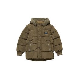 s.Oliver Junior Herren s.Oliver Junior Steppjacke mit Kapuze mit abnehmbarer Kapuze braun 104
