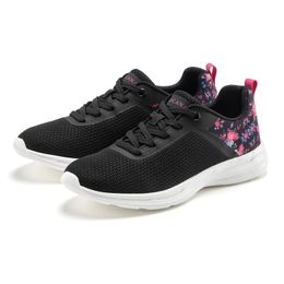 Lascana M&auml;dchen Lascana Sneaker &raquo;Freizeitschuh, Halbschuh,&laquo; mit Blumen-Print VEGAN 36