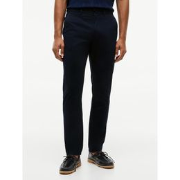 Tommy Hilfiger Herren Chinohose &raquo;CORE DENTON ESSENTIAL&laquo; Straight Fit, Baumwolle mit Stretch blau 34, L&auml;nge 36