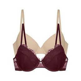 Dorina B&uuml;gel-BH &raquo;Emersyn&laquo; leicht gepolsterte Cups beige 75, Cup C B&uuml;gel-BH