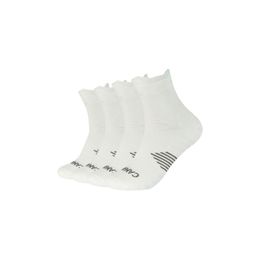 Camano Damen Kurzsocken &raquo;function&laquo; 4 Paar tlg. mit verst&auml;rkter Ferse und Spitze, Fu&szlig;gew&ouml;lbe-St&uuml;tze, gepolsterte Sohle wei&szlig; 39-42