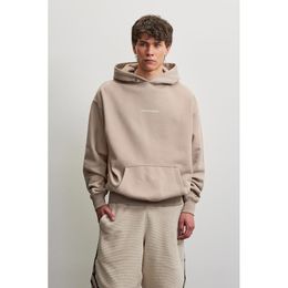 Pegador Herren Pegador Kapuzensweatshirt &raquo;COLNE LOGO OVERSIZED HOODIE&laquo;, Baumwollmischung, oversize beige XL