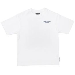 Marc O'Polo Marc O'polo Jungen Marc O'Polo T-Shirt gro&szlig;er R&uuml;ckenprint, normale Passform wei&szlig; 152