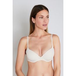 JOOP! B&uuml;gel-BH &raquo;Sensation&laquo; mit stilvoller Verzierung am Mittelsteg beige 85, Cup C B&uuml;gel-BH
