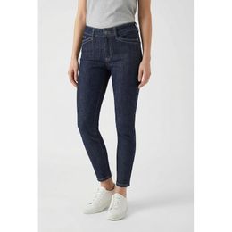MAC Damen MAC Skinny-fit-Jeans &raquo;DREAM SKINNY&laquo; mit aufwendig gearbeiteten Details an den Taschen 46, L&auml;nge 32