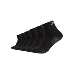 CAMP DAVID Herren CAMP DAVID Kurzsocken &raquo;mesh ventilation&laquo; 6 Stk. tlg. mit dezentem Markenlogo schwarz 39-42