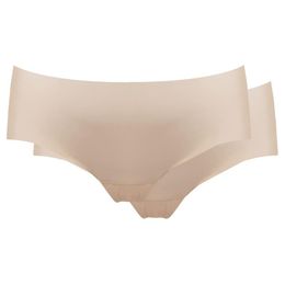 MAGIC BODYFASHION Damen MAGIC BODYFASHION Slip &raquo;Dream Invisibles&laquo; Nahtloses Finish mit lasergeschnittenen Kanten braun S