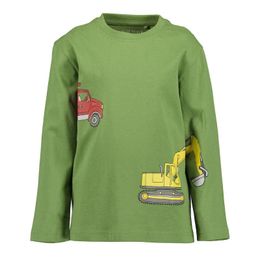 Blue Seven Jungen Langarmshirt Baumwolle, Fotodruck, Schaumdruck 134