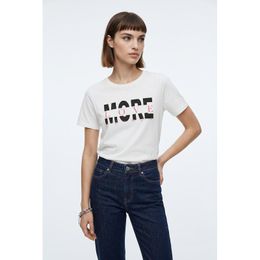 V&eacute;ro Moda Vero Moda Damen Kurzarmshirt &raquo;VMHEIDI PAULINA SS TOP BOX JRS&laquo; Baumwolle, regular fit M