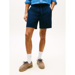 Tommy Jeans Herren Shorts &raquo;LINEN BLEND PULL-ON&laquo; Regular fit mit praktischen Taschen blau M, N-Gr