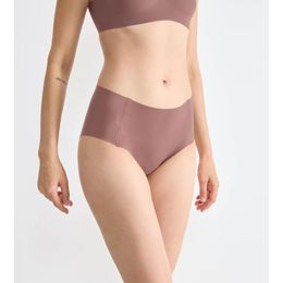 Sloggi Damen Sloggi High-Waist-Slip &raquo;ZERO Feel 2.0&laquo; feine Mikrofaser, atmungsaktiv, mit hoher Taille, ultraleicht braun XS