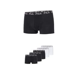 Fila Herren Boxer &raquo;MAN BOXER SHORTS&laquo; ohne Eingriff, mit Logobund schwarz-wei&szlig; L
