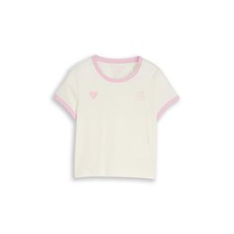 Tom Tailor M&auml;dchen Tom Tailor T-Shirt mit Print wei&szlig; 164