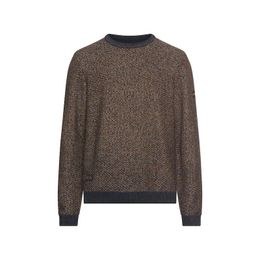 Camel Active Herren Camel Active Strickpullover mit strukturierter Oberfl&auml;che S