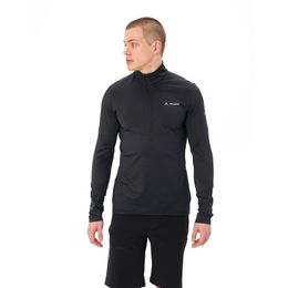 Vaude Herren Vaude Langarmshirt &raquo;MEN'S LIVIGNO HALFZIP II&laquo; elastische Verarbeitung, leichtes Material, aus Polyester und Elasthan schwarz XL