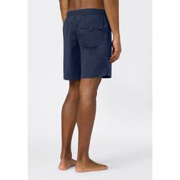Champion Herren Badeshorts &raquo;Beachshort Standard Fit&laquo; mit Logostickerei, unifarben, pflegeleicht, schnell trocknend blau XL, N-Gr