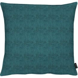 Apelt Dekokissen &raquo;Denver&laquo; Kissenh&uuml;lle ohne F&uuml;llung, 1 St&uuml;ck blau Polyester B/L: 46cm x 46cm, 1 Stk.