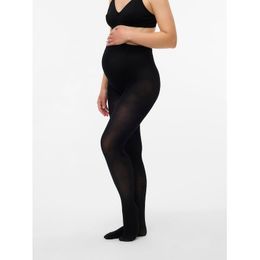 MAMALICIOUS Damen Umstandsstrumpfhose &raquo;MLJENNIE PANTYHOSE 200DEN 2-P NOOS&laquo; 200 DEN Packung, 2 Stk. Materialmix, eng anliegend schwarz M