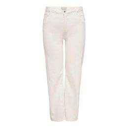 Only Carmakoma Damen Only CARMAKOMA Skinny-fit-Jeans &raquo;CARWILLY HW WIDE DNM DOT019 NOOS&laquo; wei&szlig; 54, L&auml;nge 32
