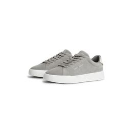 Tommy Hilfiger Herren Sneaker &raquo;TH COURT CORE SUEDE&laquo; Freizeitschuh, Halbschuh, Schn&uuml;rschuh mit seitlichem Logoschriftzug 41