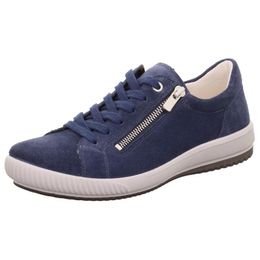 Legero Damen Sneaker &raquo;TANARO 5.0&laquo; , Komfortschuh, Freizeitschuh, Schn&uuml;rschuh mit Rei&szlig;verschluss blau 44