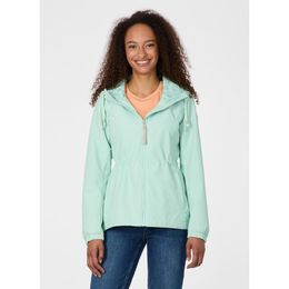 Ragwear Damen Parka &raquo;DANKKA&laquo; mit Kapuze Mit Kordelzug, gebl&uuml;mtem Futter und reflektierenden Kordeln gr&uuml;n 3XL