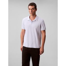 Calvin Klein Herren Poloshirt &raquo;SS RFND PQ TPPD CLSS&laquo; Mit Rundhalsausschnitt blau XXL