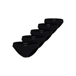 Tom Tailor Herren Tom Tailor Minislip &raquo;Colorado&laquo; Packung, weich, bequem, eng, atmungsaktiv, breiter Bund, mit Logo schwarz XL