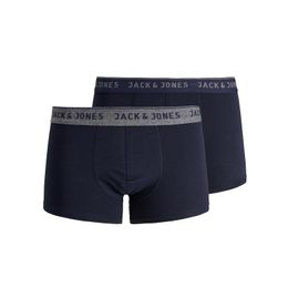 Jack & Jones Jack & Jones Herren Trunk &raquo;JACVINCENT TRUNKS 2 PACK NOOS&laquo; Packung, 2er-Pack, 2 Stk. blau XXL, 2 Stk.