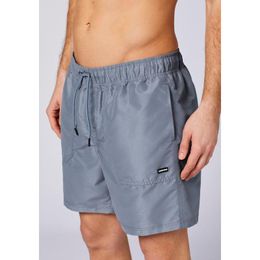 Chiemsee Herren Badeshorts &raquo;Swim Shorts&laquo; Regular Fit, aus Polyester, leichtes Material, f&uuml;r Erwachsene grau 3XL, N-Gr
