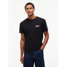 Tommy Jeans Herren T-Shirt &raquo;REGULAR PLAY TEE&laquo; Regular fit mit Rundhalsausschnitt schwarz M