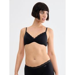 Sloggi Push-up-BH &raquo;GO Blush PU Bra&laquo; mit Spitzendetails schwarz L, N-Gr Push-up-BH