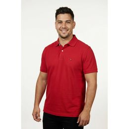 Tommy Hilfiger Big & Tall Tommy Hilfiger Big & Tall Herren Poloshirt &raquo;BT-1985 REGULAR POLO&laquo; Gro&szlig;e Gr&ouml;&szlig;en rot 5XL