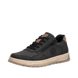 Rieker Herren Sneaker Freizeitschuh, Halbschuh, Schn&uuml;rschuh mit Kontrastbesatz 46