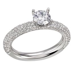 Firetti Damen Fingerring &raquo;Schmuck Geschenk Silber 925 Damenring Verlobungsring&laquo; mit Zirkonia (synth.) 52, Silber 925 (Sterlingsilber), 3,6mm
