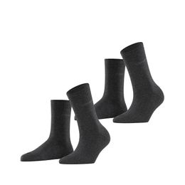 Esprit Damen Socken &raquo;Uni&laquo; 2 Paar, 2 Paar tlg. aus elastischem Material, atmungsaktiv, weich, hautfreundlich 35-38